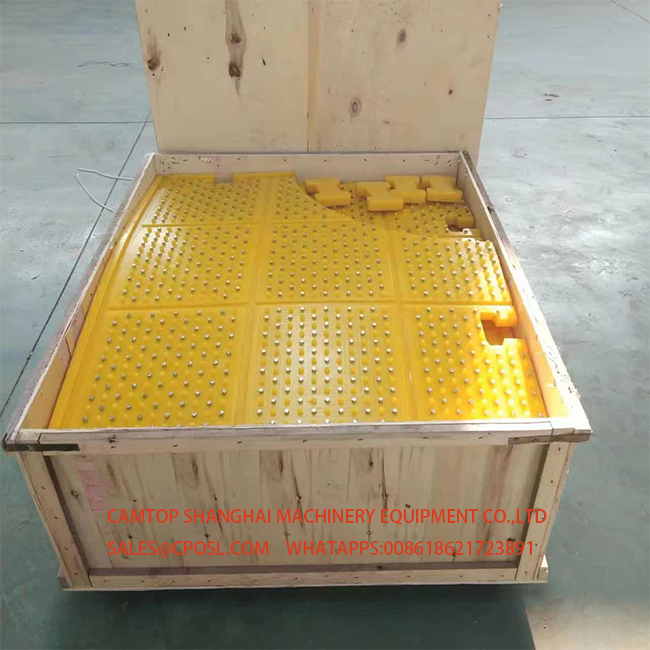 CUSTOM ROTARY DRILLING PLATFORM ANTI-SLIP MAT - CAMTOP