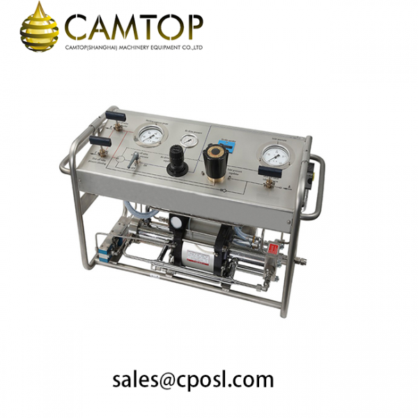 Round Paper Chart Recorder Hydrostatic Pressure Test Pump Unit ...