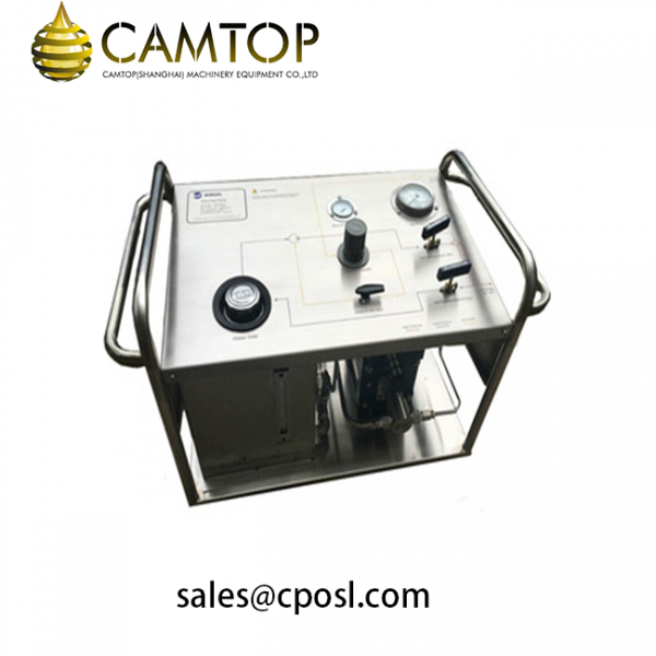 Pressure Vessel Hydrostatic Test - CAMTOP SHANGHAI MACHINERY EQUIPMENT ...
