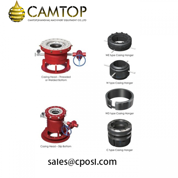 API6A Wellhead Component Casing Head - CAMTOP SHANGHAI MACHINERY ...