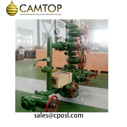Water Injection Wellhead X-Mas Tree KZ65 -25 API 6A 2-916 x 5000 PSI ...