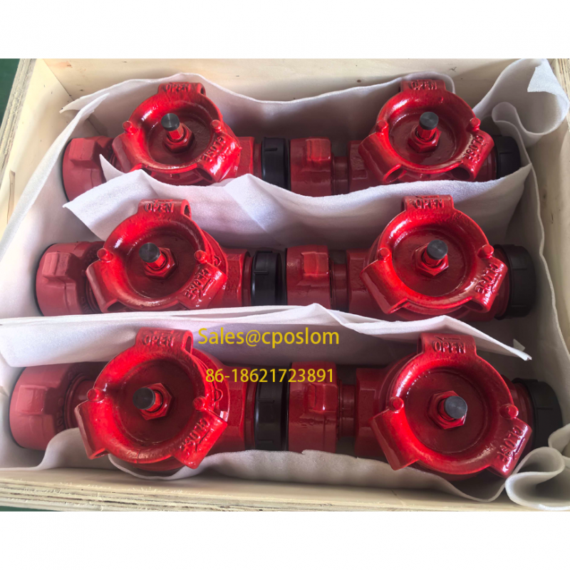 2" x Fig 1502 High Pressure API 6A Plug Valve - CAMTOP SHANGHAI ...