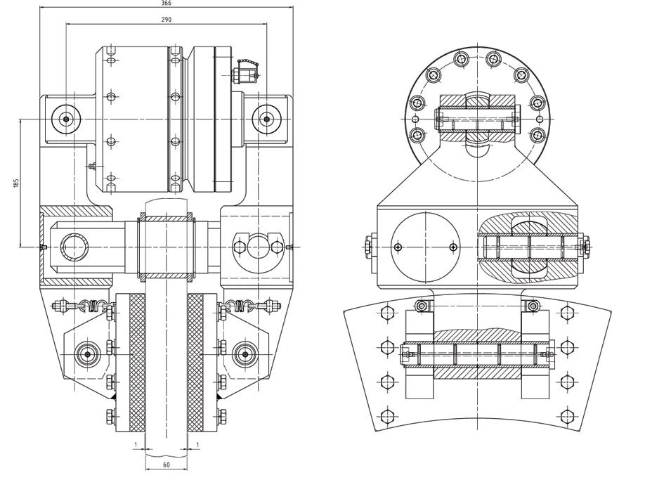 Hydraulic Disc Brake | Oilfield Drilling Rig Hydraulic Braking System