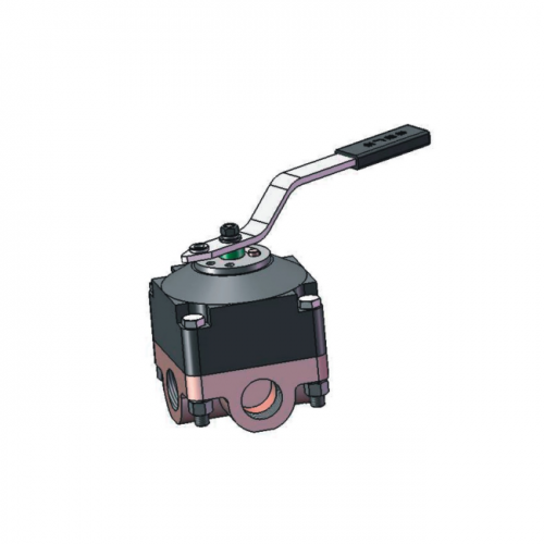 3-Position 4-Way Rotary Valve 34ZS21-25 | BOP Hydraulic Manifold Valve ...