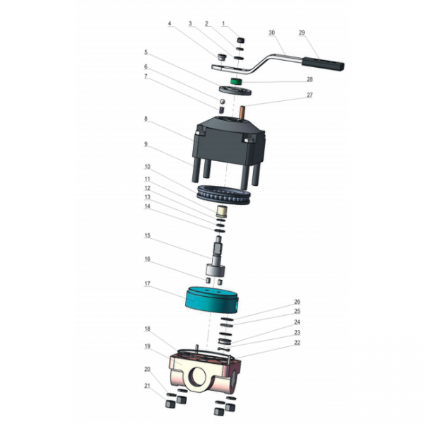3-Position 4-Way Rotary Valve(34ZS21-40) - CAMTOP SHANGHAI MACHINERY ...