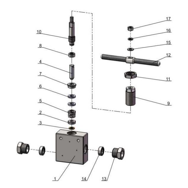 140MPa High Pressure Stop Valve 140GF11-00 | BOP Hydraulic Needle Valve ...