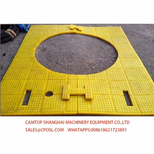 CUSTOM ROTARY DRILLING PLATFORM ANTI-SLIP MAT - CAMTOP