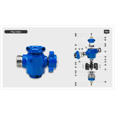 Plug Valve Repair Kit for Fig 1502 High Pressure Plug Valves | Oilfield ...