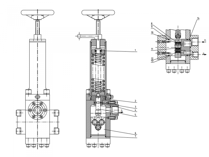 Model JYS21-25 Manual regulator - CAMTOP SHANGHAI MACHINERY EQUIPMENT CO.,LTD