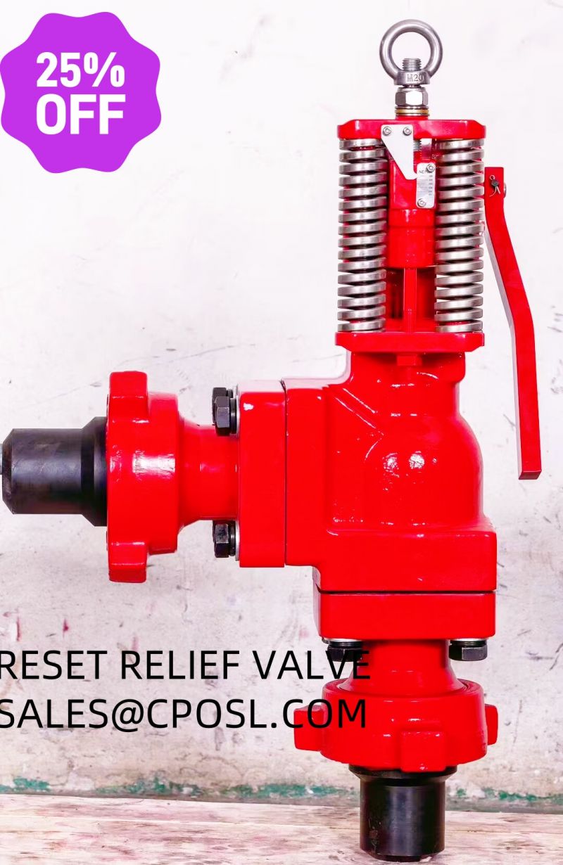 Type C 3" Reset Relief Valve - CAMTOP SHANGHAI MACHINERY EQUIPMENT CO.,LTD