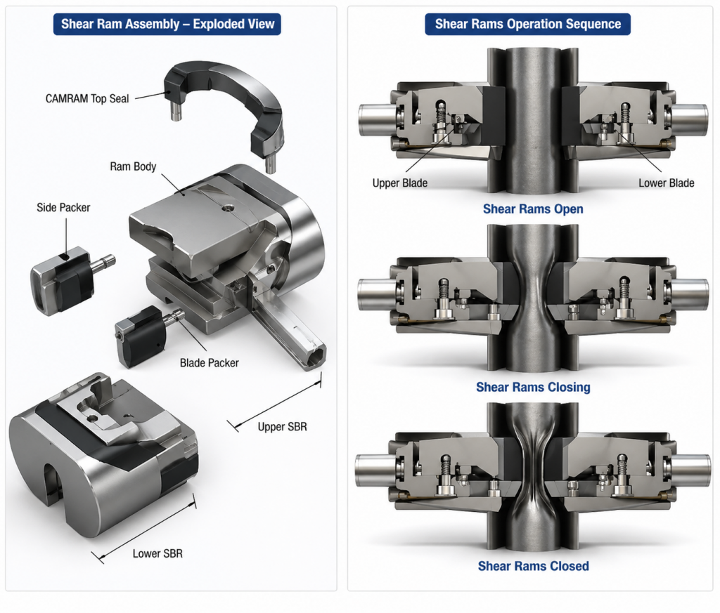 Can shear rams really shear through any drill pipe ？ - CAMTOP SHANGHAI ...